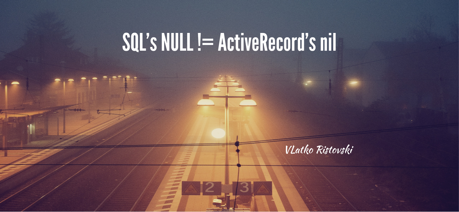 SQL's NULL != ActiveRecord's nil